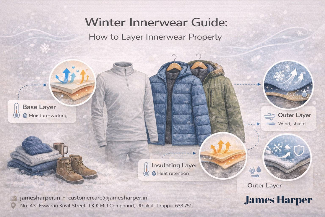 Winter Innerwear Guide: How to Layer Innerwear Properly – James & Harper